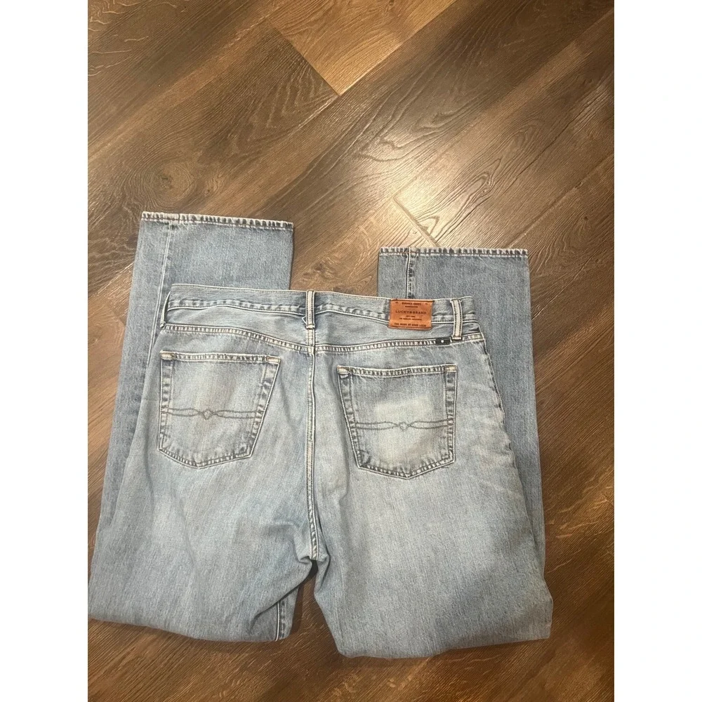Lucky Brand | Jeans | Lucky Brand 81 Relaxed Straight Jeans Mens 38x34 ...